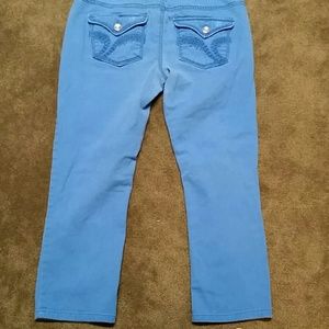 BONGO | Pants & Jumpsuits | Salebongo Capri Pants In Navy Blue | Poshmark